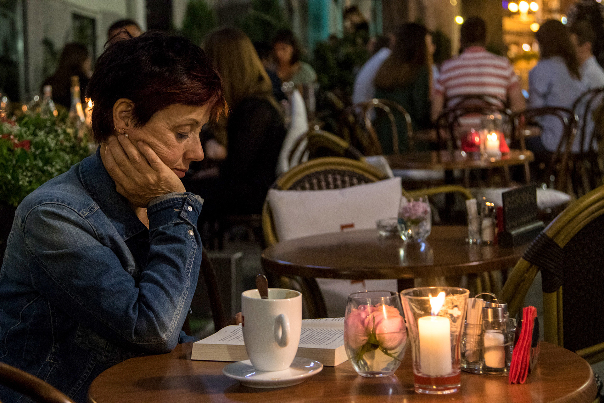 When the sun sets in Moscow during the last days of summer - a photo ...