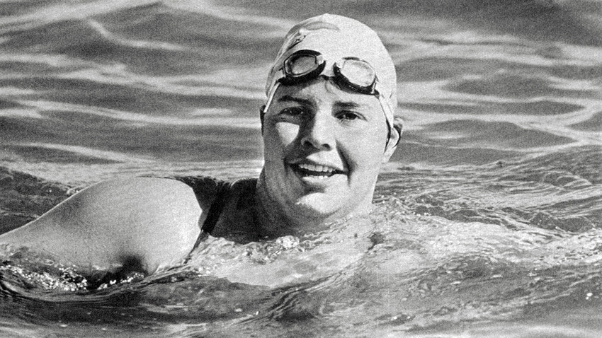 How an American swimmer melted the ice of the Cold War - Russia Beyond