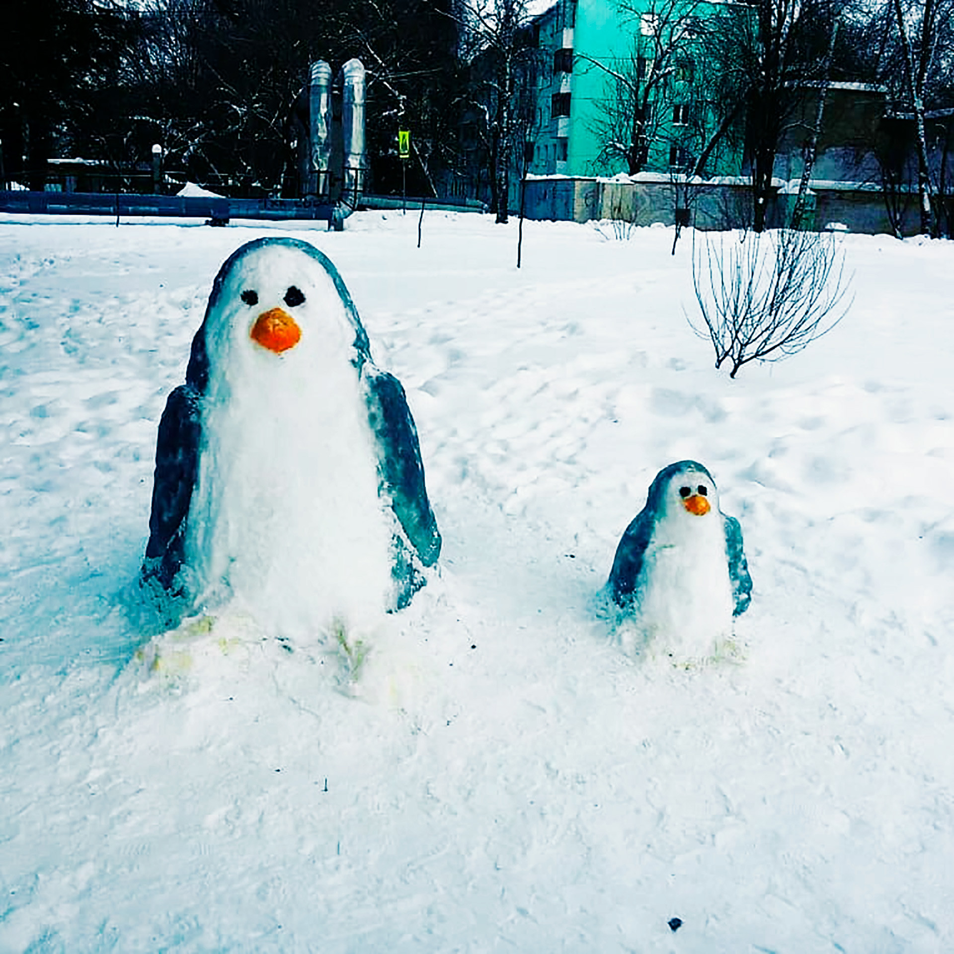 It’s spring, but the Russian streets are alive with snowmen - Russia Beyond
