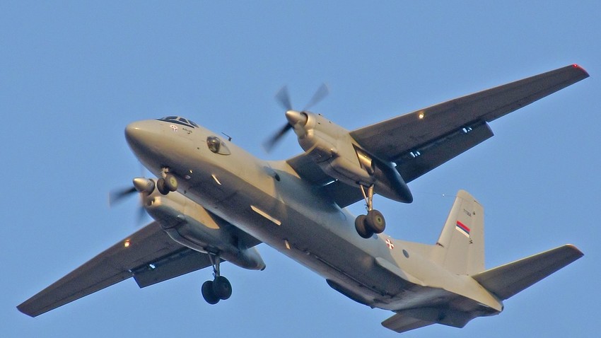 Nesreča ruskega transportnega letala An-26 na aerodromu Hmejmim v ...