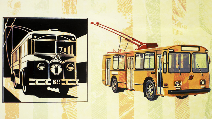 10 of the best trolleybuses Russia ever designed - Russia Beyond
