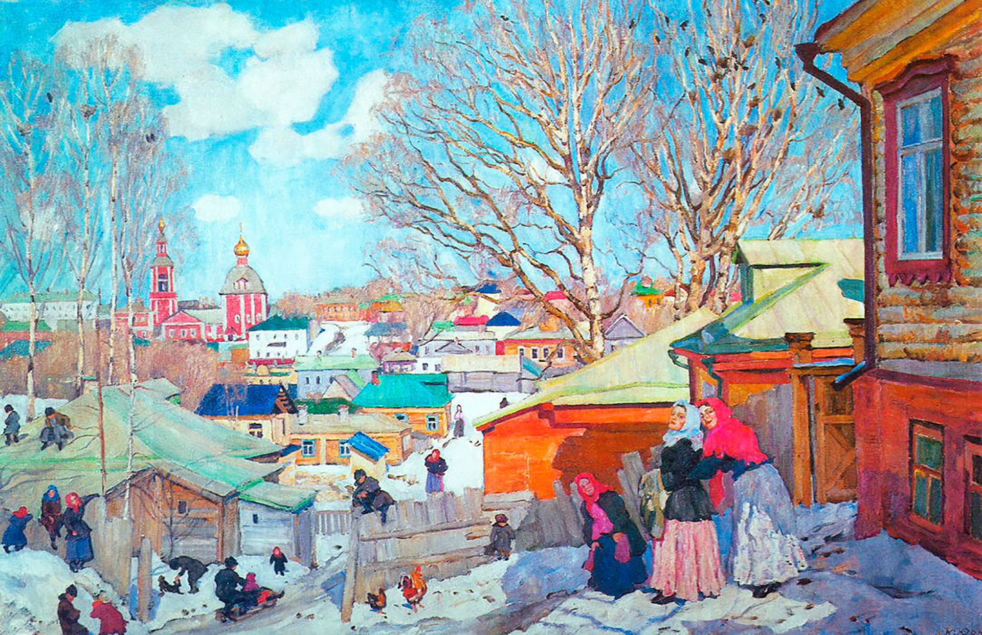 Spring is in the air: 10 paintings and quotes from Russians about the ...