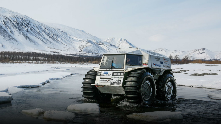 Vidéo: Le Sherp, un véhicule russe à toute épreuve - Russia Beyond FR