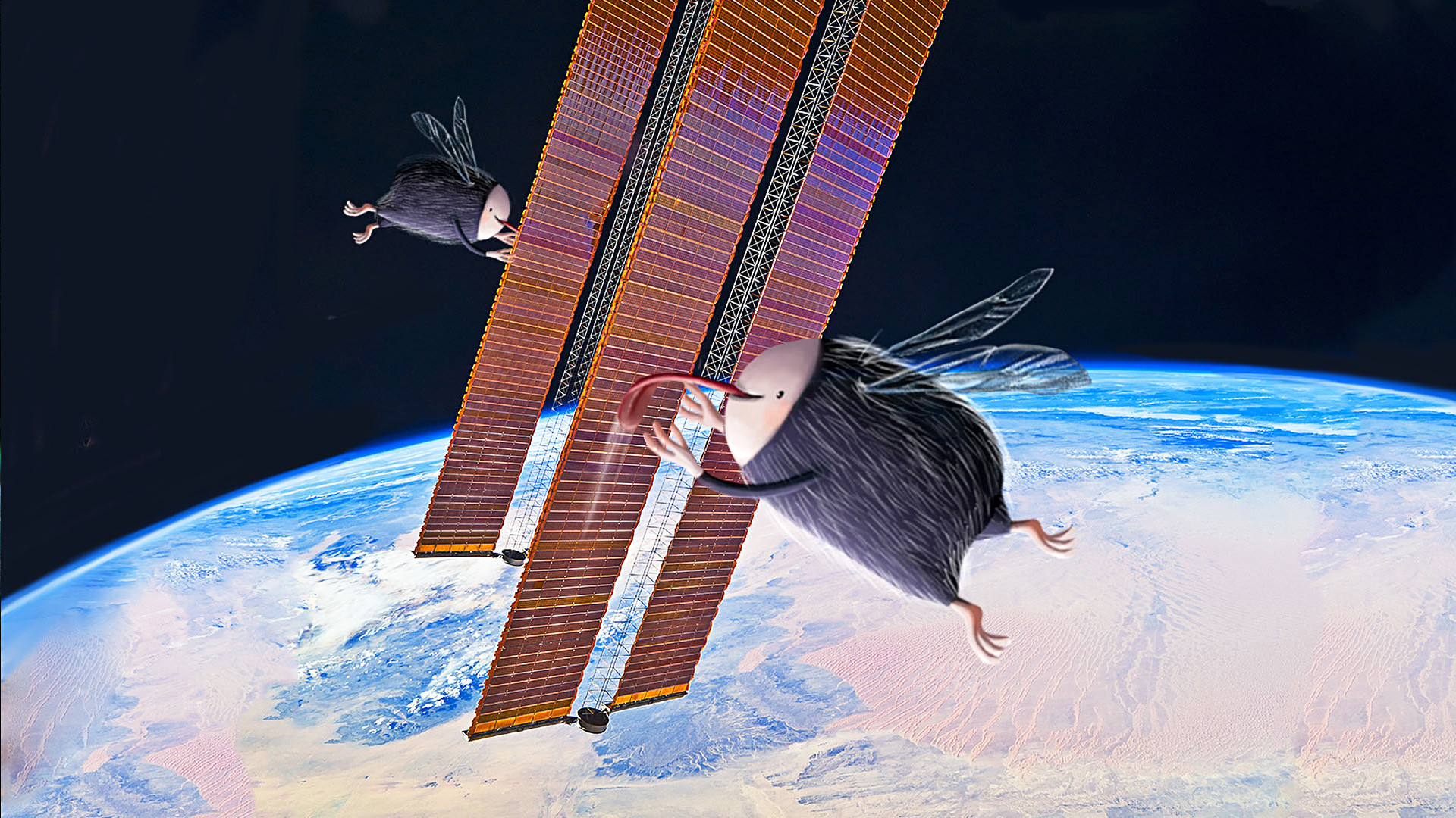 Artists sends magical creatures into outer space - Russia Beyond