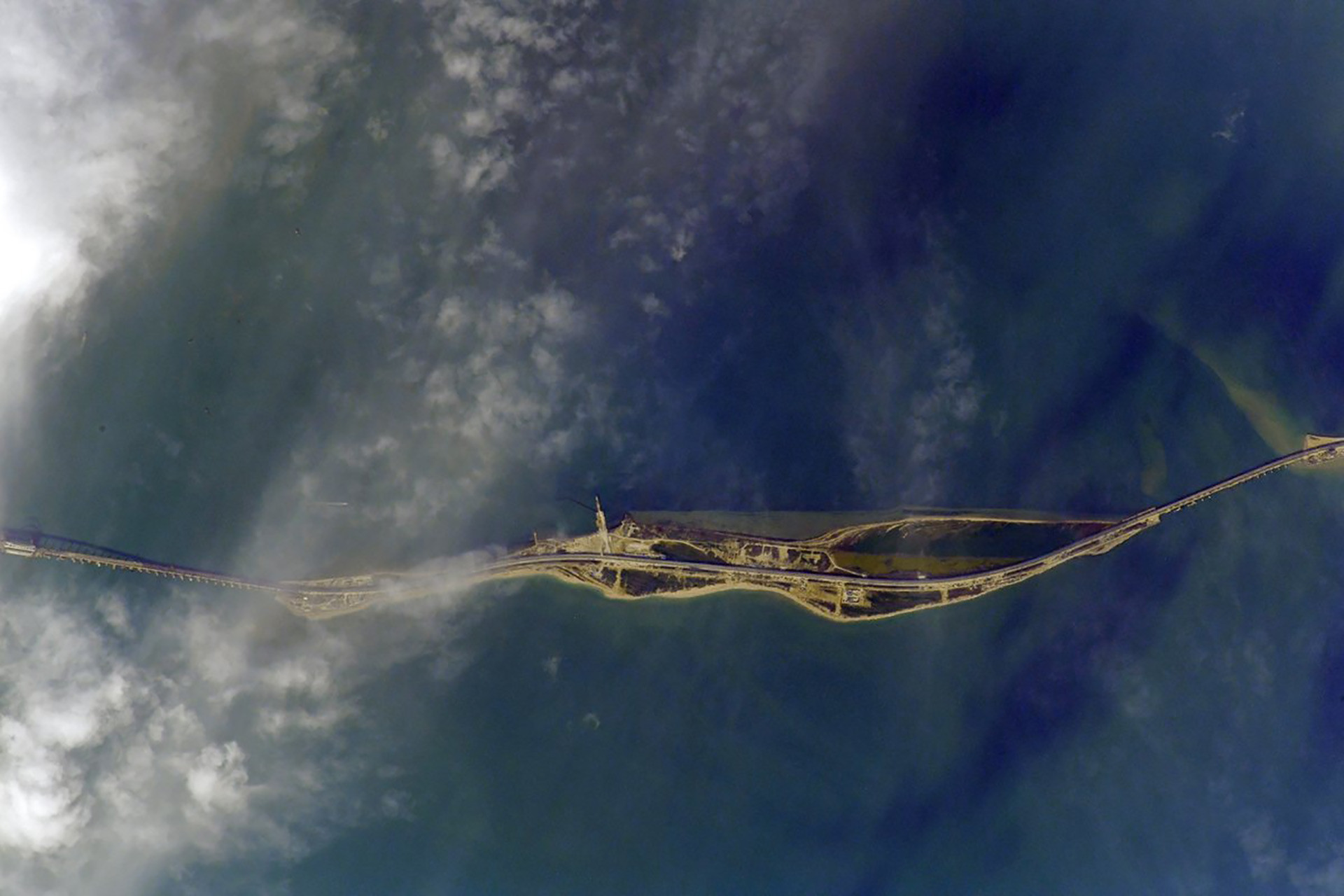Check out the new Crimea Bridge as seen from space (PHOTOS) - Russia Beyond