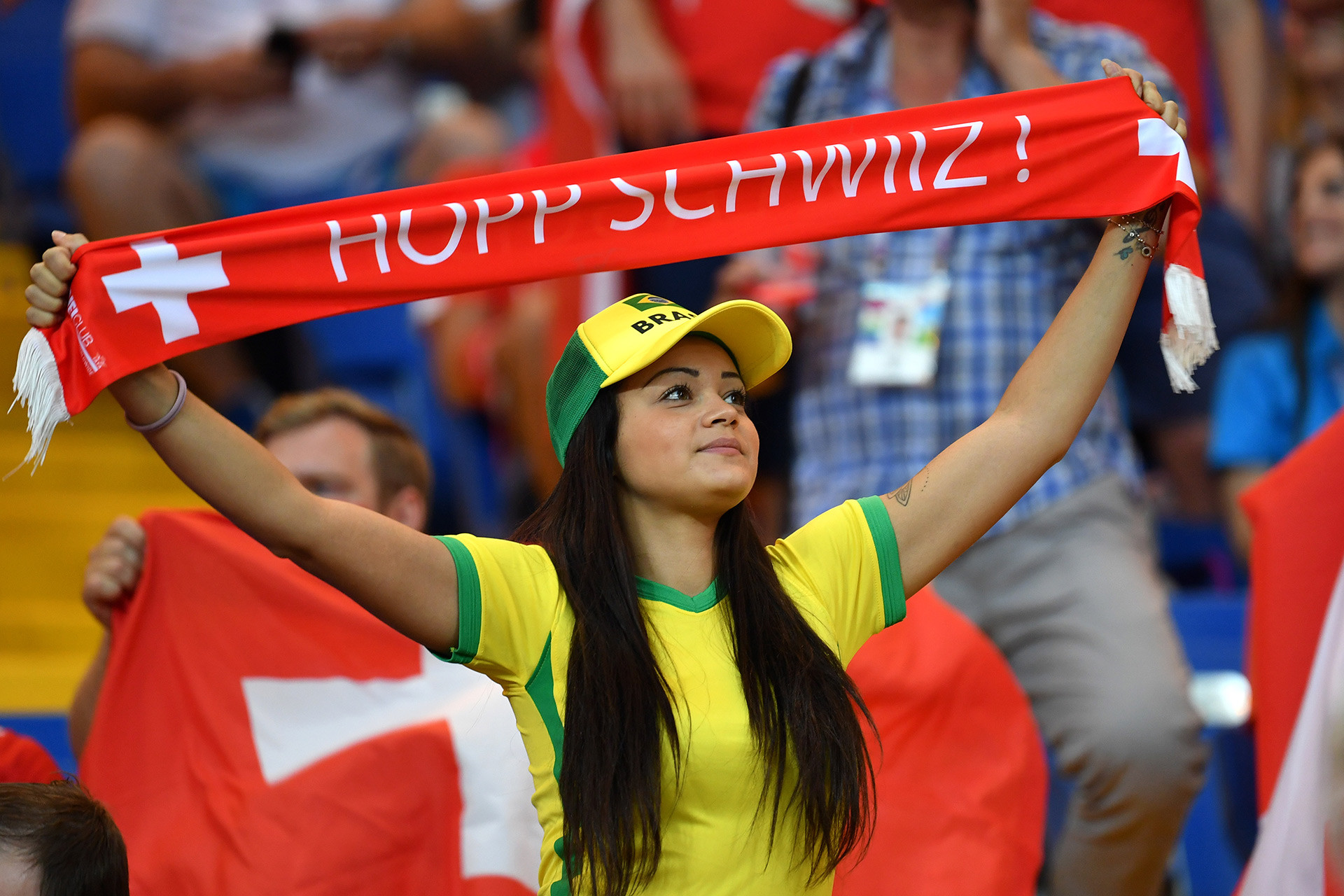 20 of the hottest dames supporting their team at the World Cup in ...