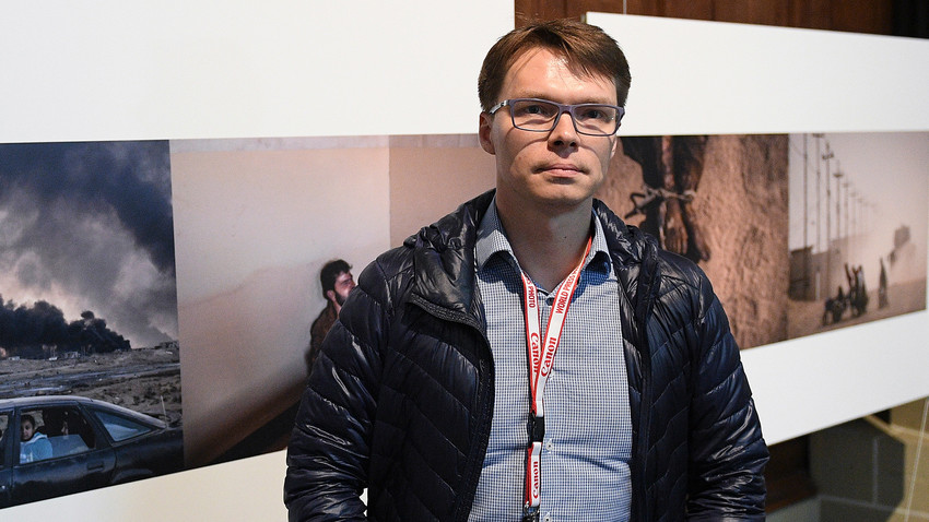 Le photographe Sergey Ponomarev primé à Perpignan pour sa singulière couverture du Mondial en ...