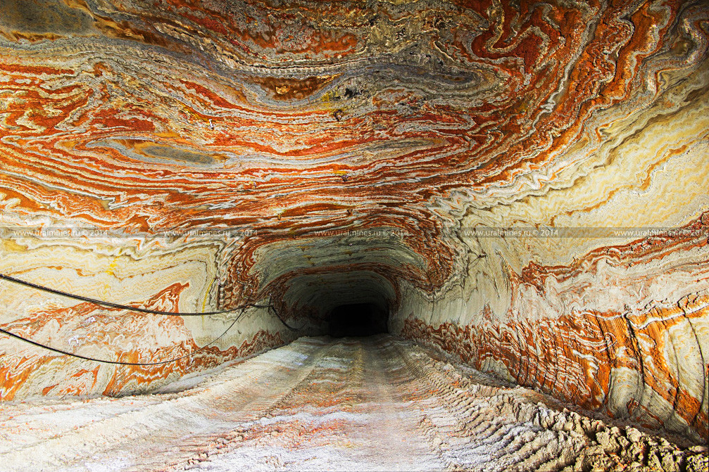 These psychedelic Ural salt mines are a real life acid trip - Russia Beyond