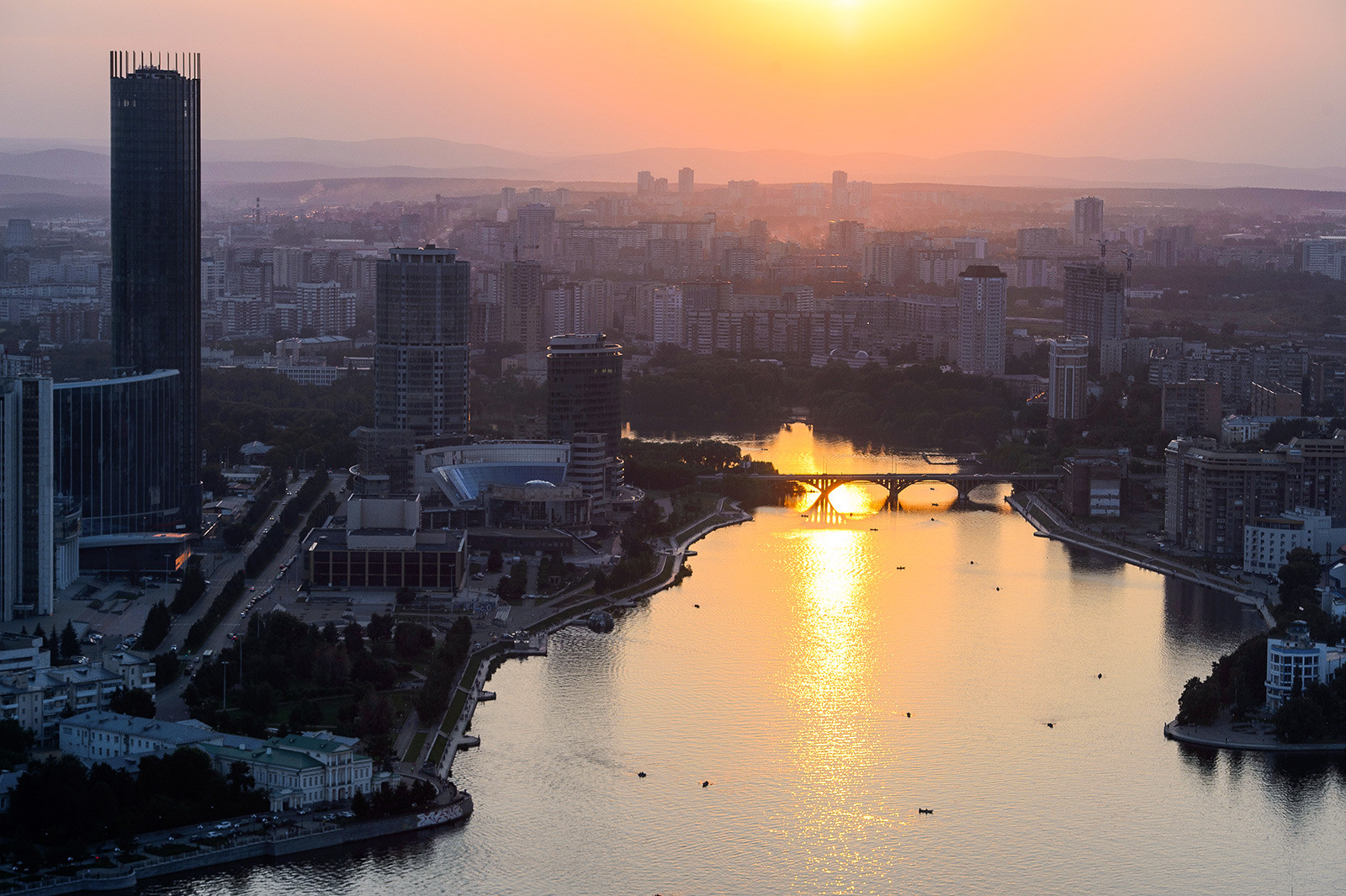 Les dix plus grandes villes russes de plus d'un million d'habitants ...