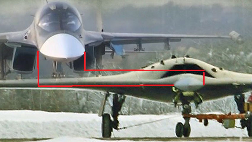 Ruski teški dron S-70 "Ohotnik" će imati identičan radar kao lovac pete ...