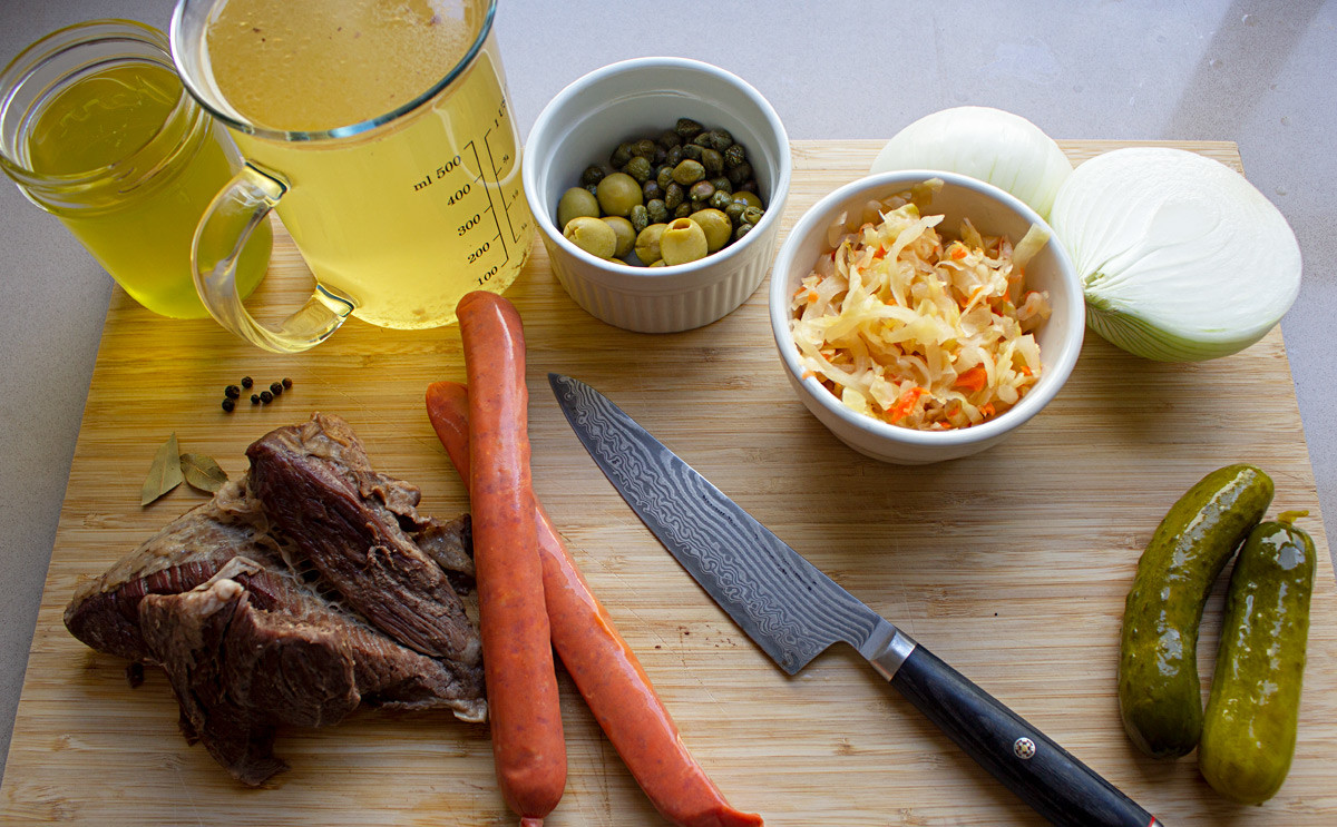 Receta de la ‘solianka’, sopa rusa que es el mejor remedio contra la ...