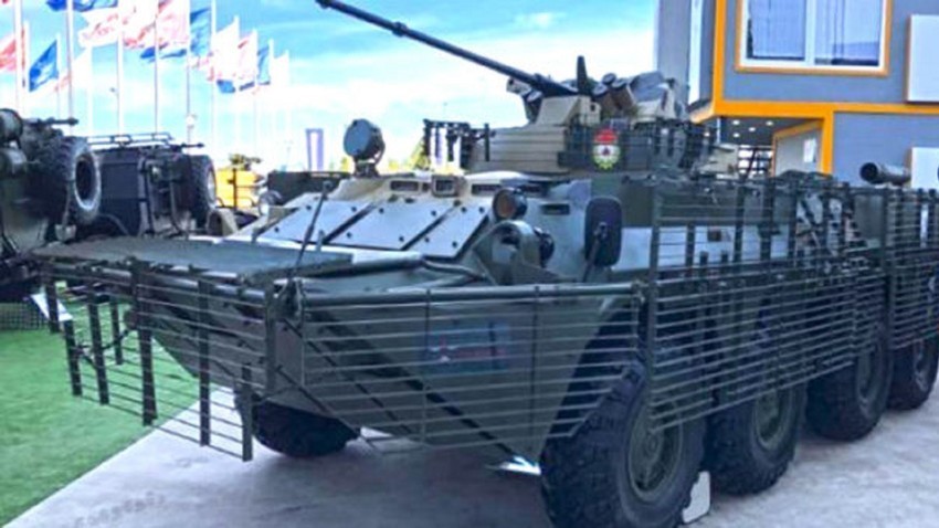 Kavez transporter: Predstavljena najnovija modifikacija BTR-82AT ...