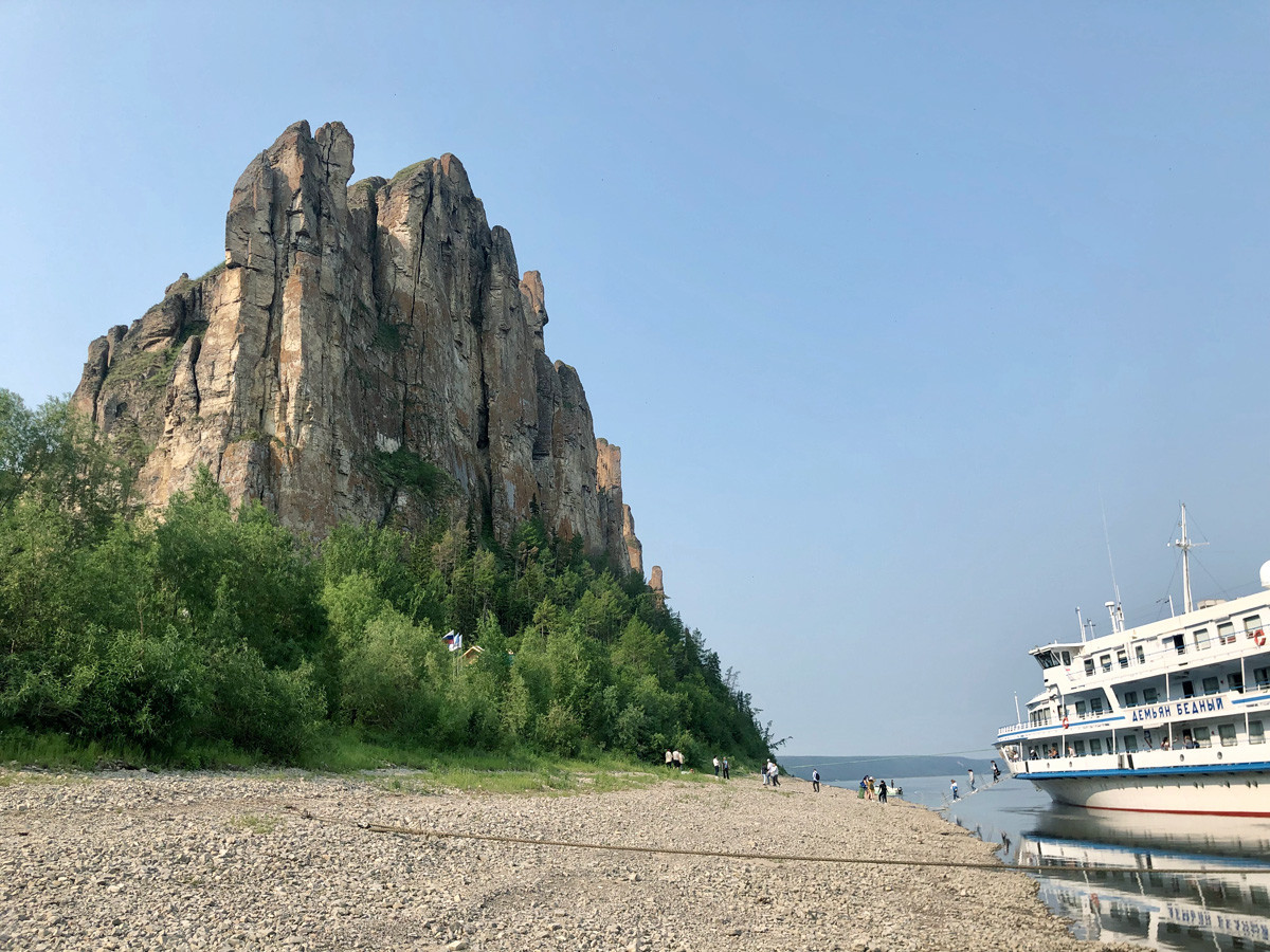 Les colonnes de la Léna, un miracle naturel au beau milieu de la ...