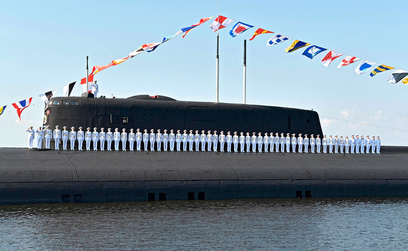 Journée de la Marine russe: retour en images sur la spectaculaire ...
