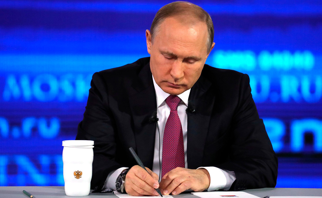 The beloved rituals of Vladimir Putin - Russia Beyond