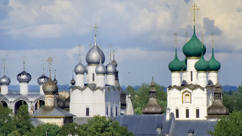 Heavenly visions: Church of St. John the Divine in the Rostov Kremlin ...