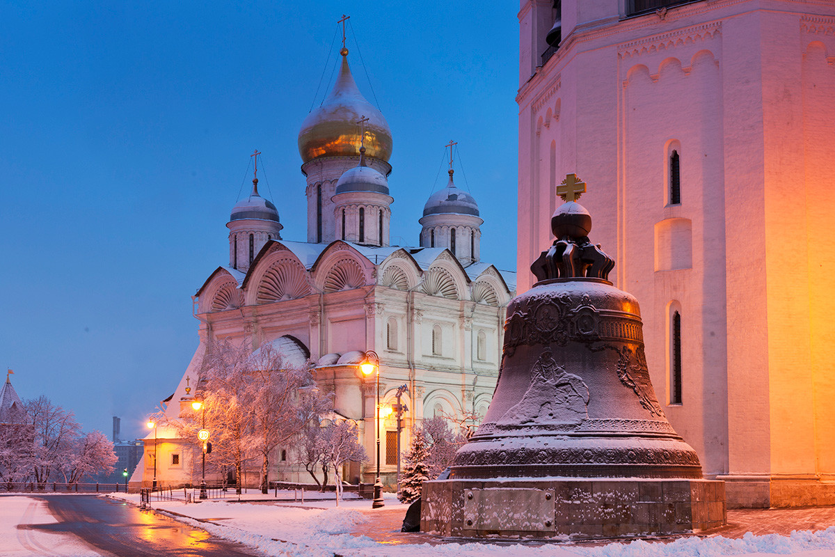En images: la féérie du Kremlin de Moscou enneigé - Russia Beyond FR