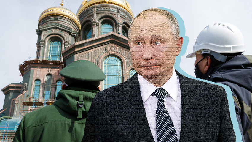 Putin's face to adorn a Russian military mega-church outside Moscow ...