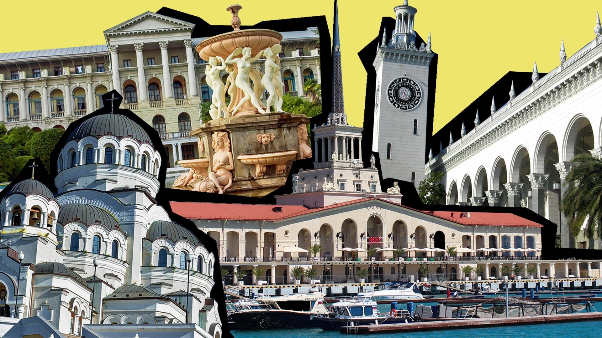 En images: les dix plus beaux bâtiments et sites de Sotchi - Russia ...