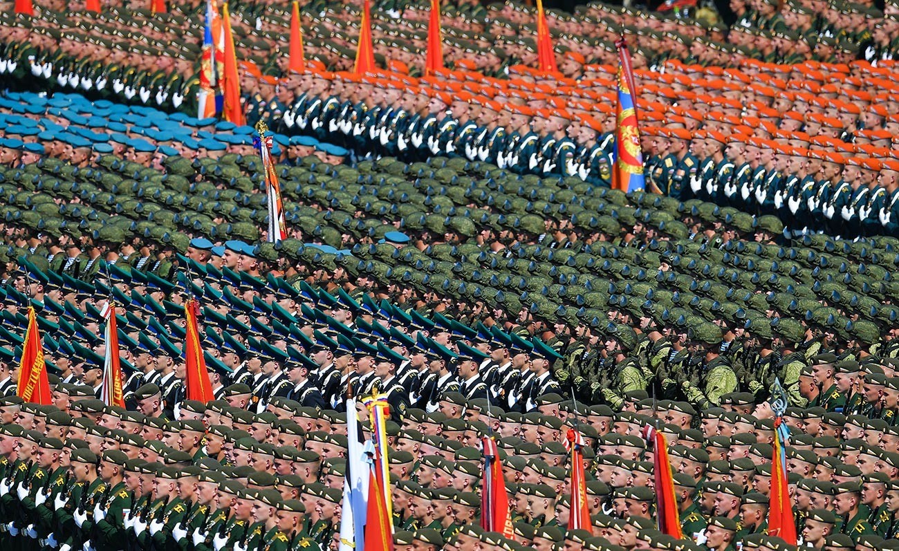 Rusia celebró su desfile del 75 aniversario del Día de la Victoria en ...