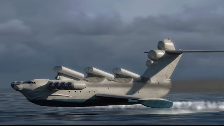 Pincha aquí para ver a un ‘Monstruo del Caspio’ lanzando un misil P-270 ...