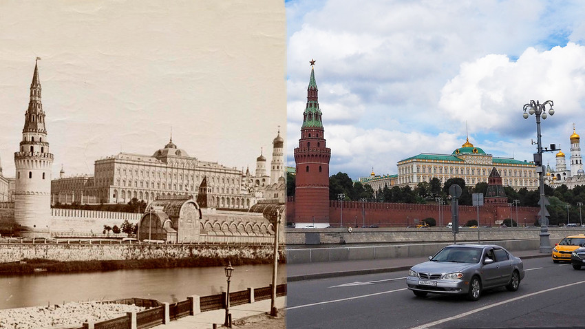 Before and after: How Moscow has changed over the past 150 years ...