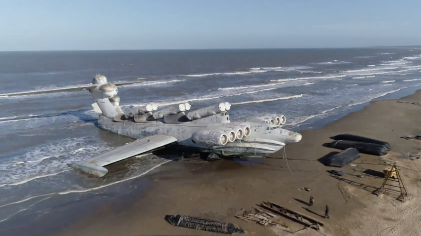 Le surprenant ekranoplane Lun, un monstre soviétique désormais délaissé ...