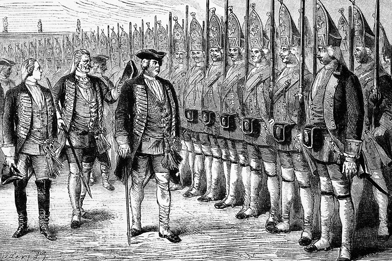How GIANT Russian soldiers served in Prussia - Russia Beyond