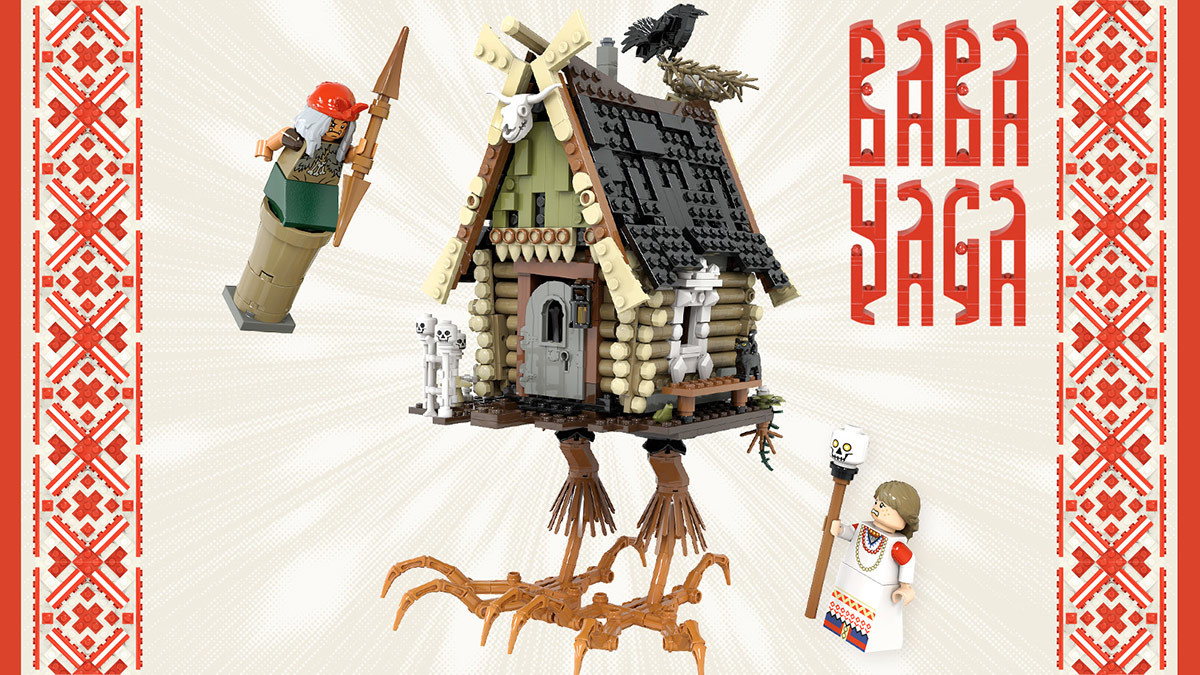 Se la casa di Baba Yaga e i personaggi del folklore russo diventano una ...