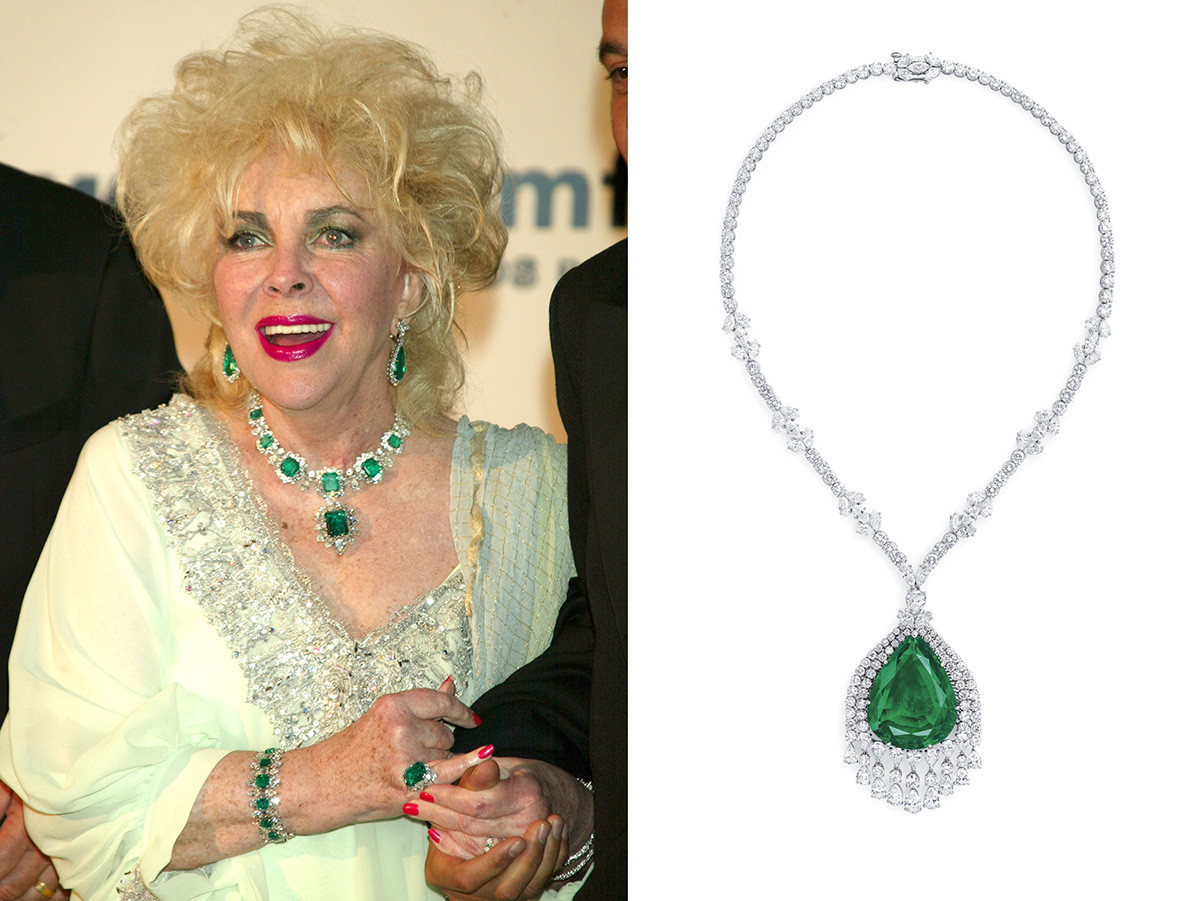 Emerald Necklace Elizabeth Taylor at Georgia Lucas blog