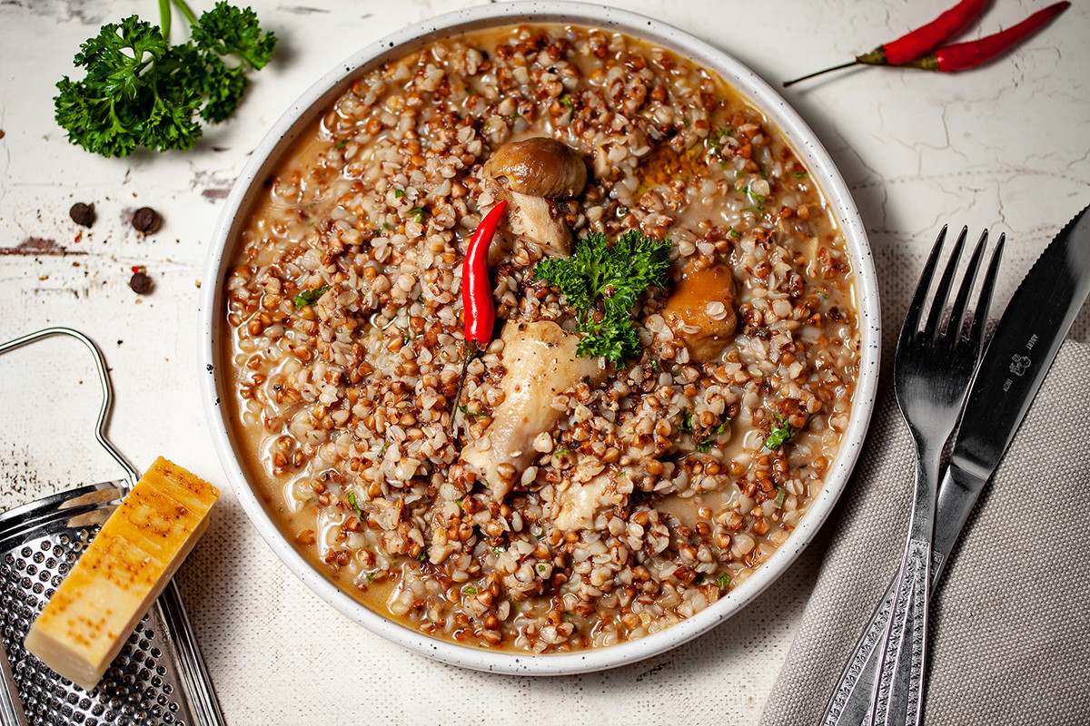 Buchweizenrisotto: Russische Kascha mit italienischer Note (REZEPT ...