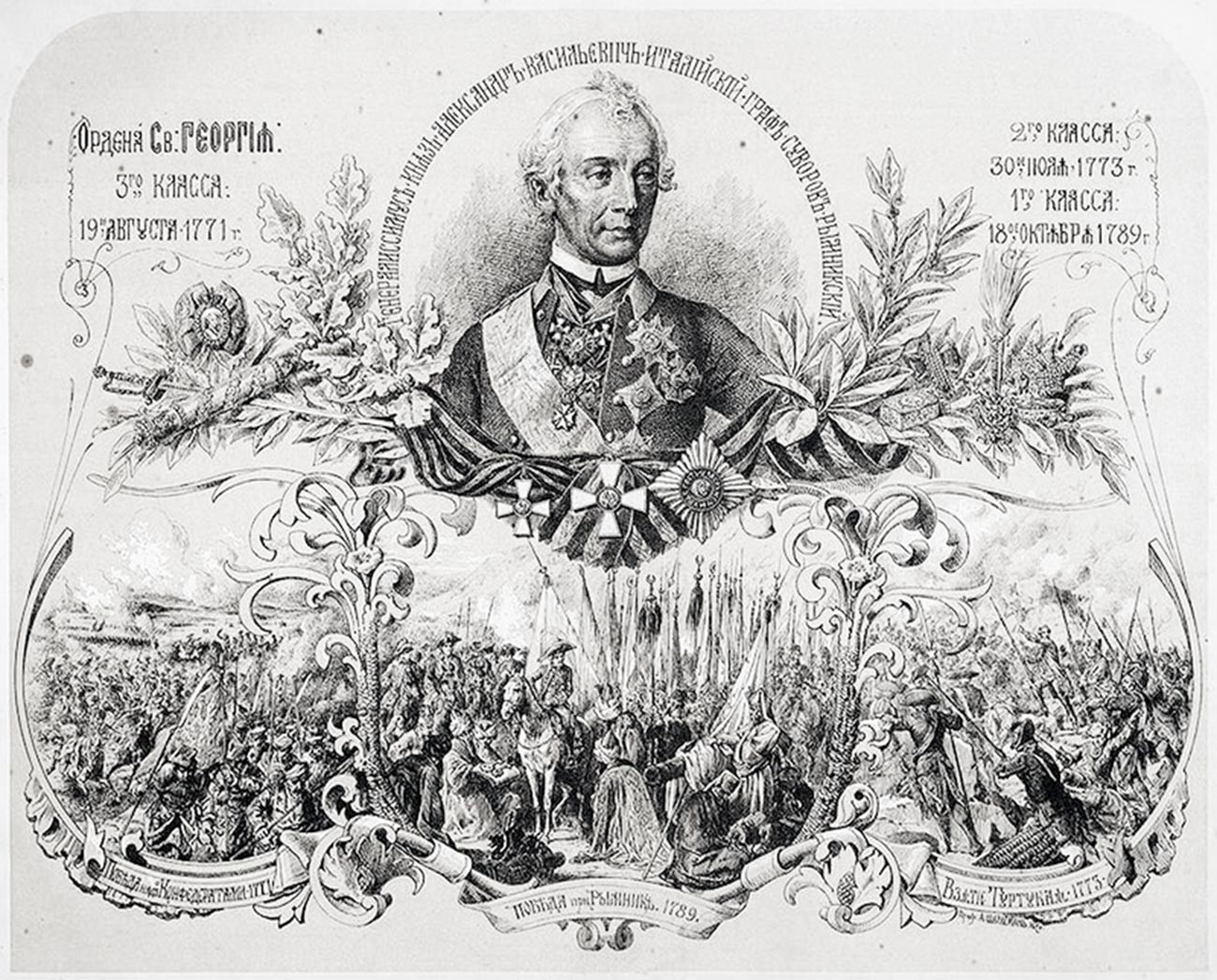 Il generalissimo Aleksandr Suvorov, il miglior comandante militare ...