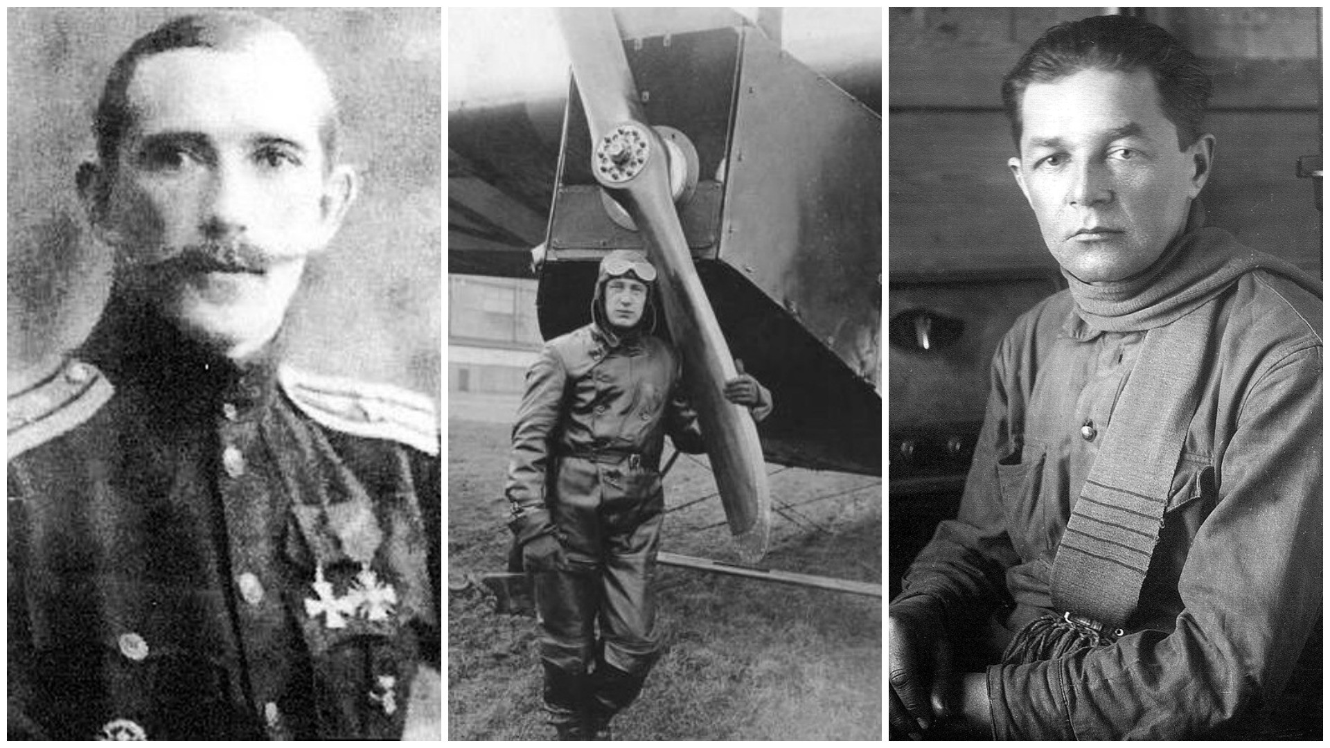 Cinq as russes de l’aviation durant la Première Guerre mondiale ...