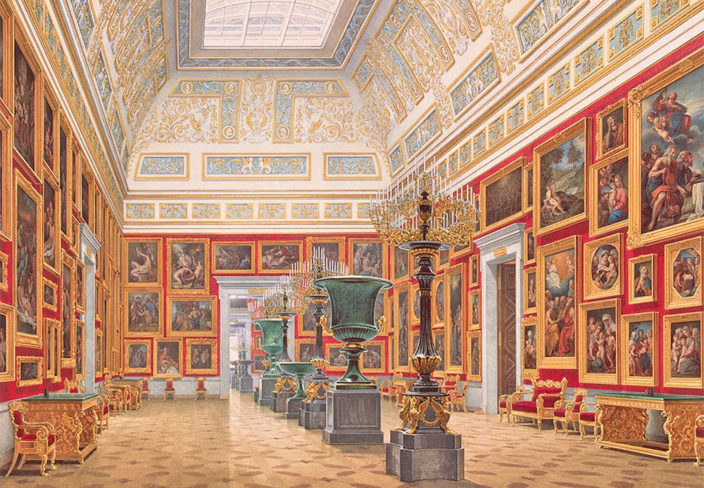 Visiter l'Ermitage grâce à des tableaux anciens - Russia Beyond FR