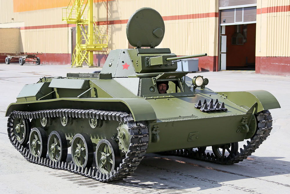 Legendary equipment from World War II — returned to life in the Urals ...