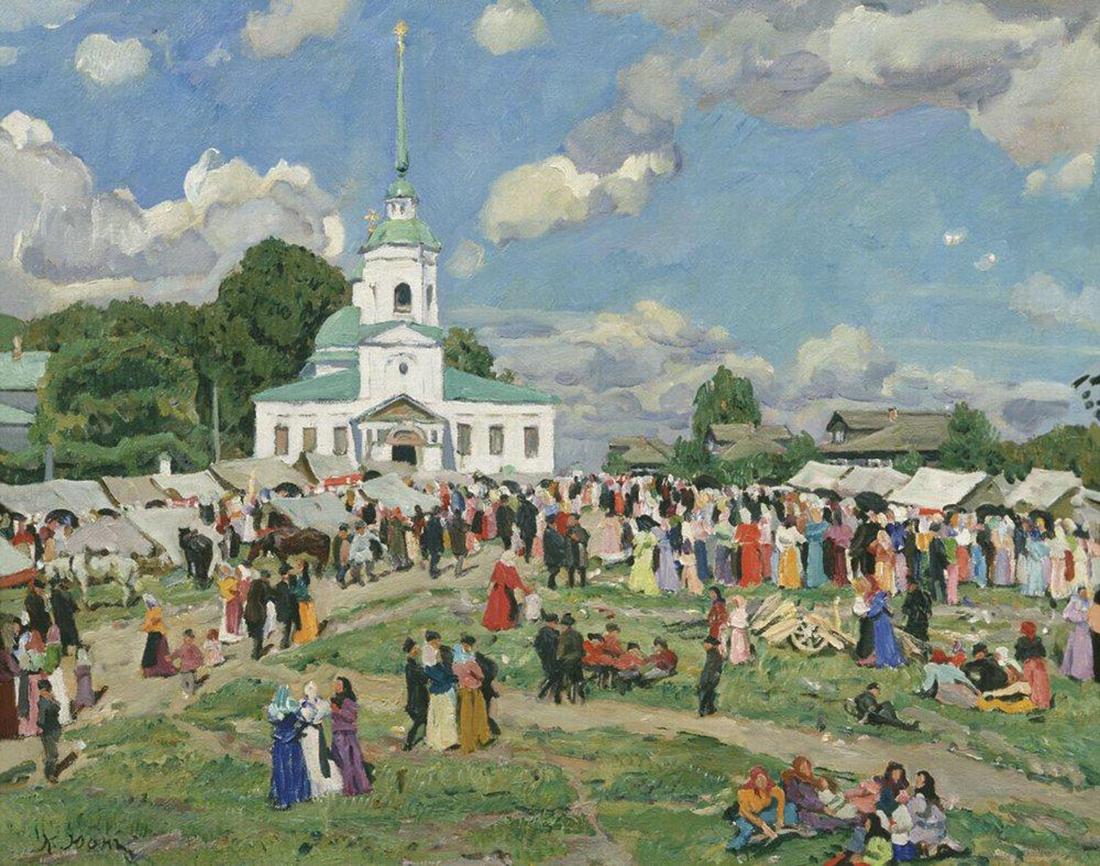 The charm and beauty of Russian provincial life in paintings - Russia ...