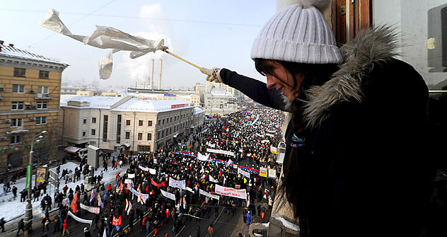 Protestors not afraid of the cold - Russia Beyond