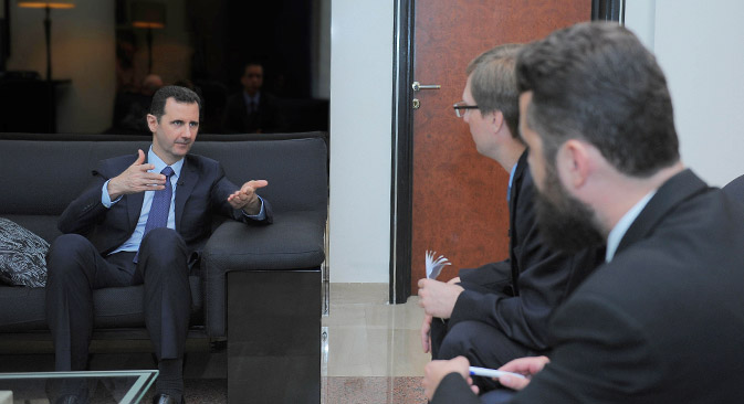 Bashar al-Assad not expecting an American invasion - Russia Beyond