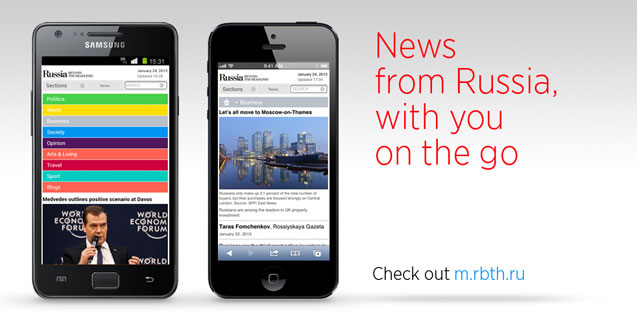 RBTH rolls out new mobile site version - Russia Beyond