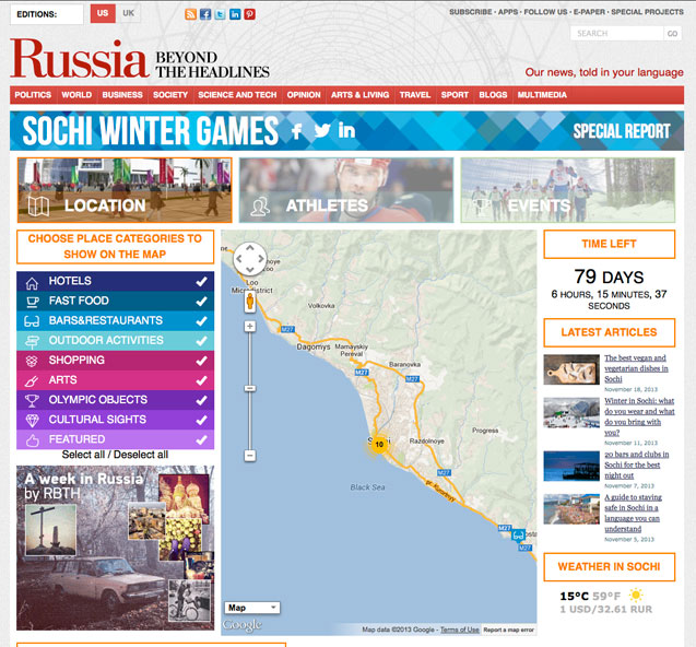 Start your adventure to Sochi with RBTH - Russia Beyond