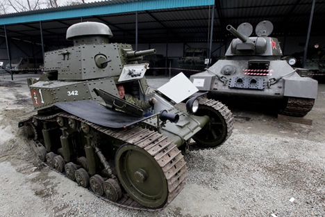 El nacimiento de los tanques en Rusia - Russia Beyond ES