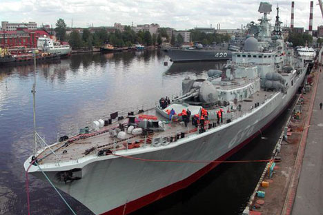 Russian Navy gets carbon fibre frigate - Russia Beyond