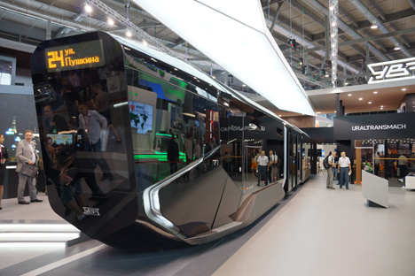 New futuristic tram creates major buzz - Russia Beyond